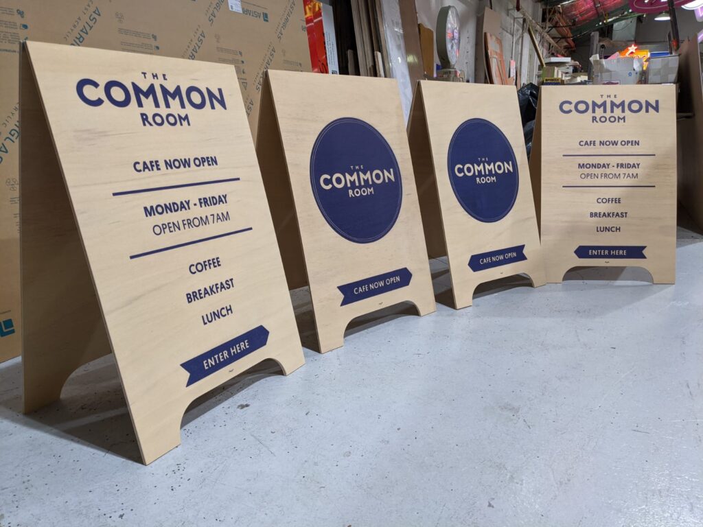 Wooden A-Frame Signs | Signkiosk.com